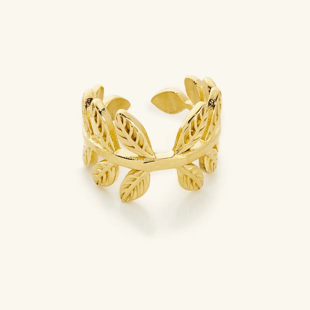 Adjustable Butterfly Golden Ring – Amelia Jewelry