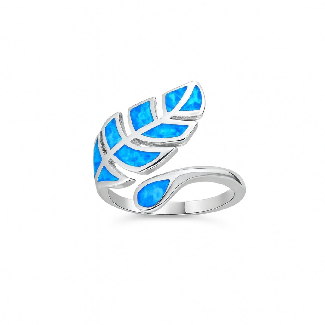 Fern Opal Adjustable Ring – Amelia Jewelry