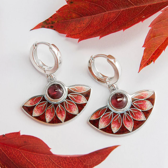 Vintage Red Earrings – Amelia Jewelry