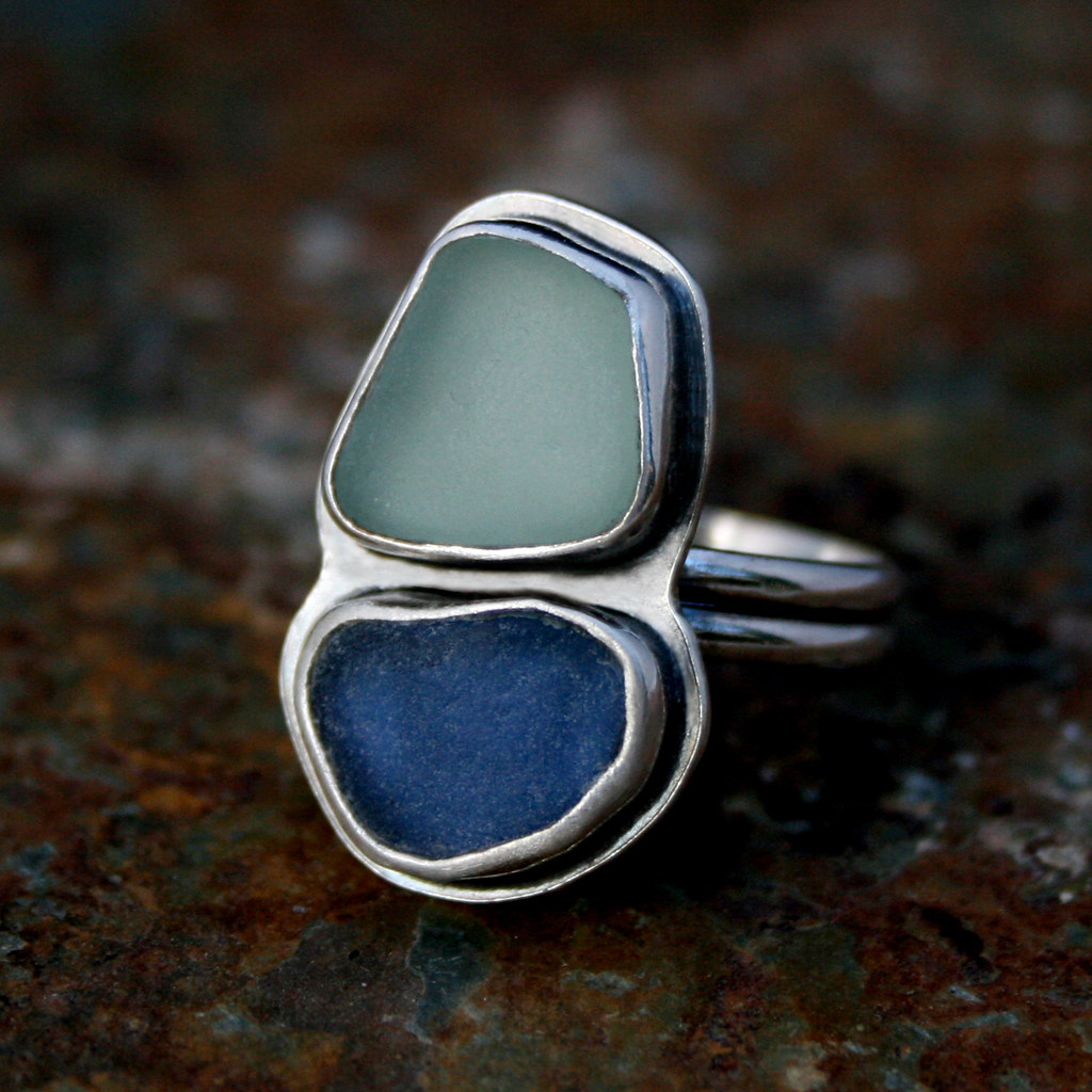 Vintage Stone Silver Ring – Amelia Jewelry